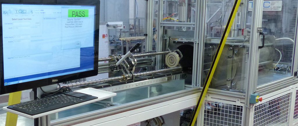 Fuel Pipe Helium Leak Test System - TQC