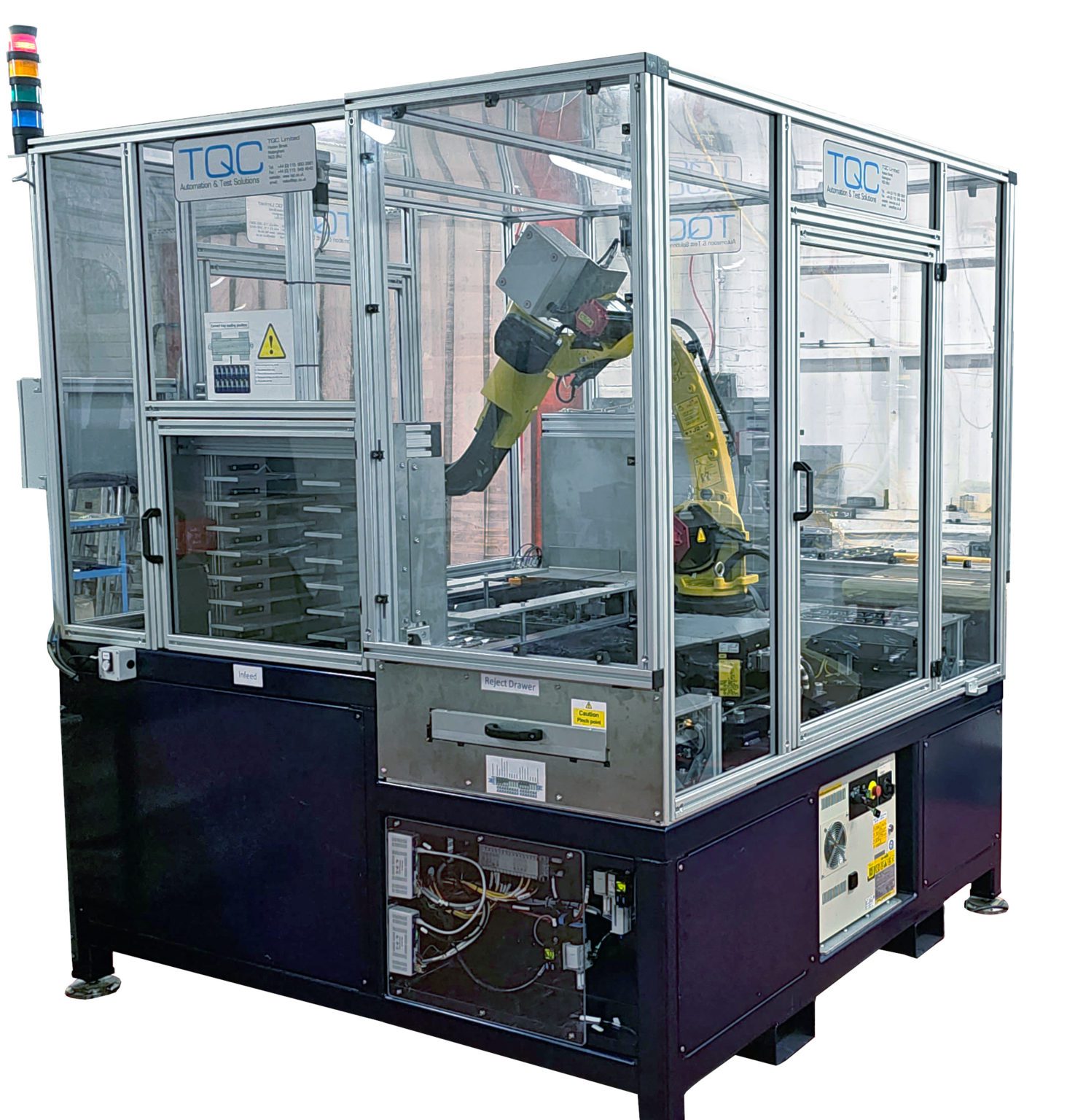 Robotic Handling & Leak Testing of Pumps for Automotive Sector - TQC